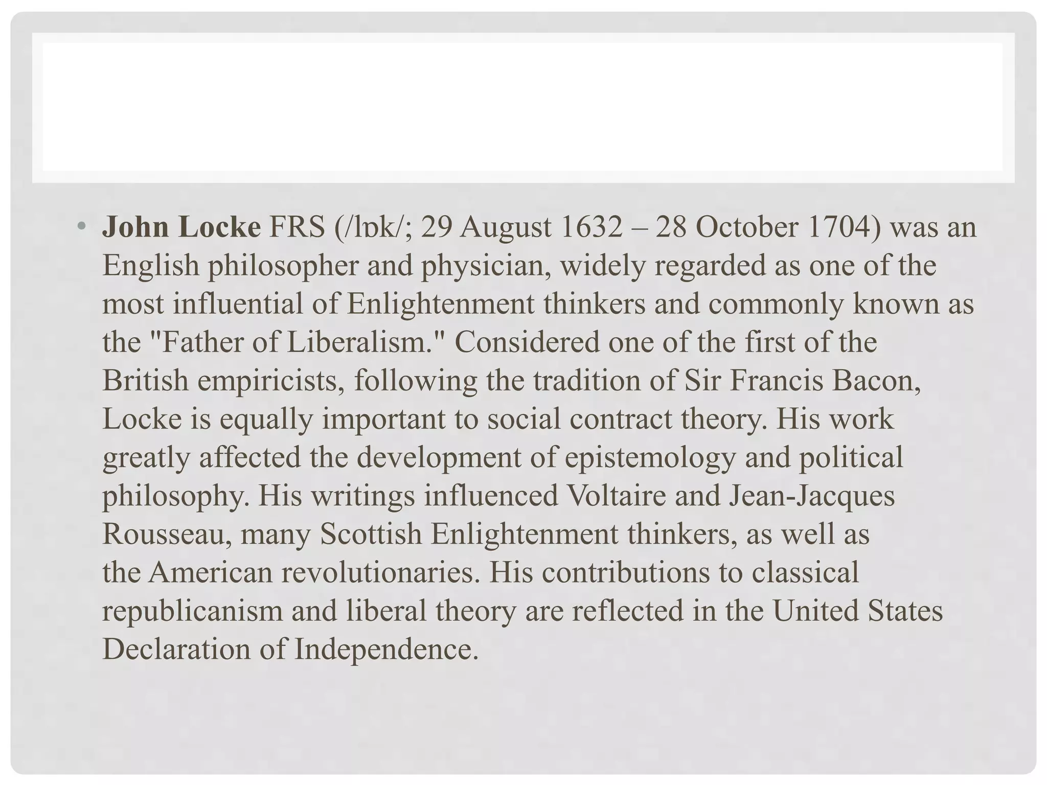 SOCIAL CLASS 9TH The gathering information (John Locke) | PPTX ...