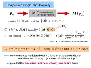 The gaussian minimum entropy conjecture | PPT