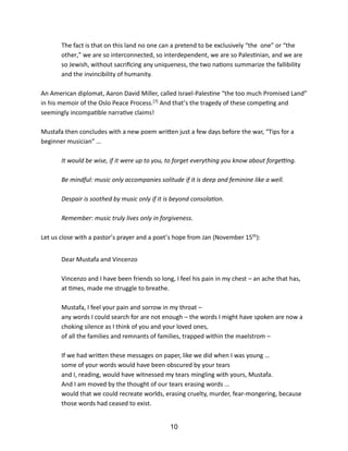 The Gaza-Israel War - A Major Poetic Emergency | DOCX