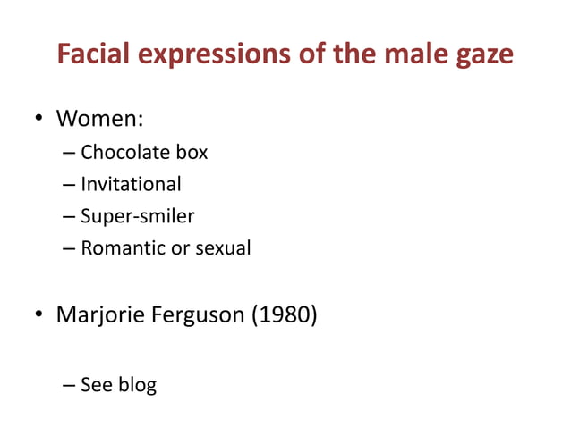 The gaze | PPT