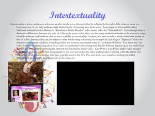 The General Conventions of Music Videos | PPT