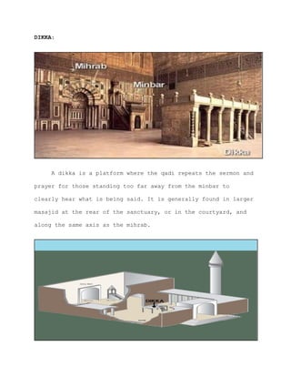 The general features of a masjid | PDF