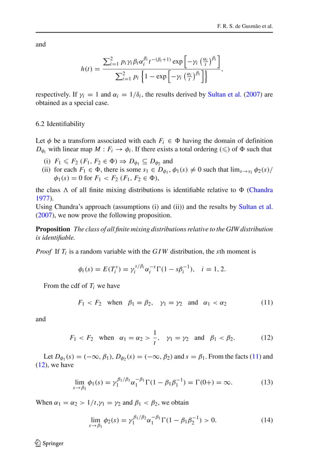 Thegeneralizedinverse weibulldistribution .... | PDF