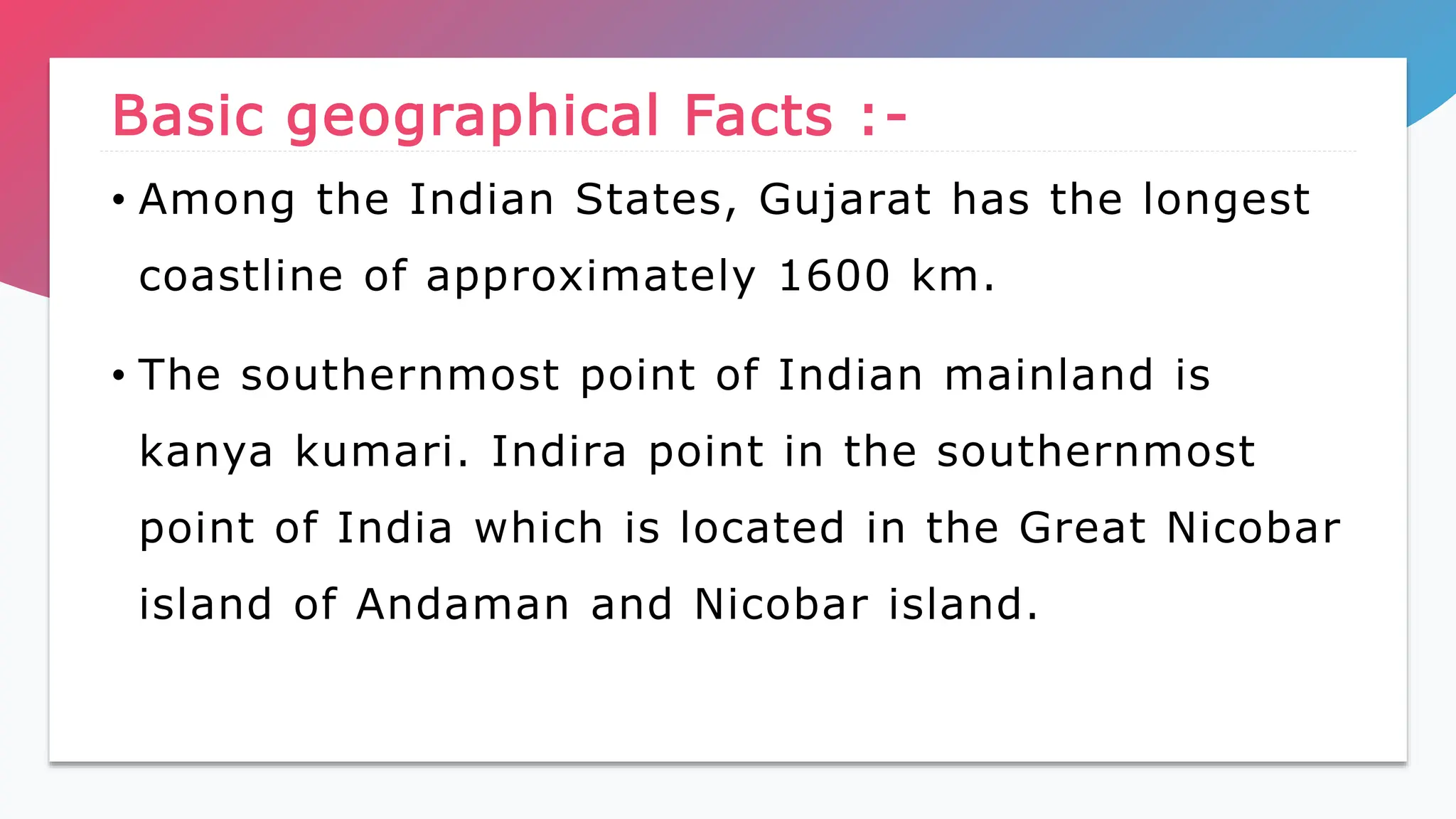 The general knowledge facts about India.pptx