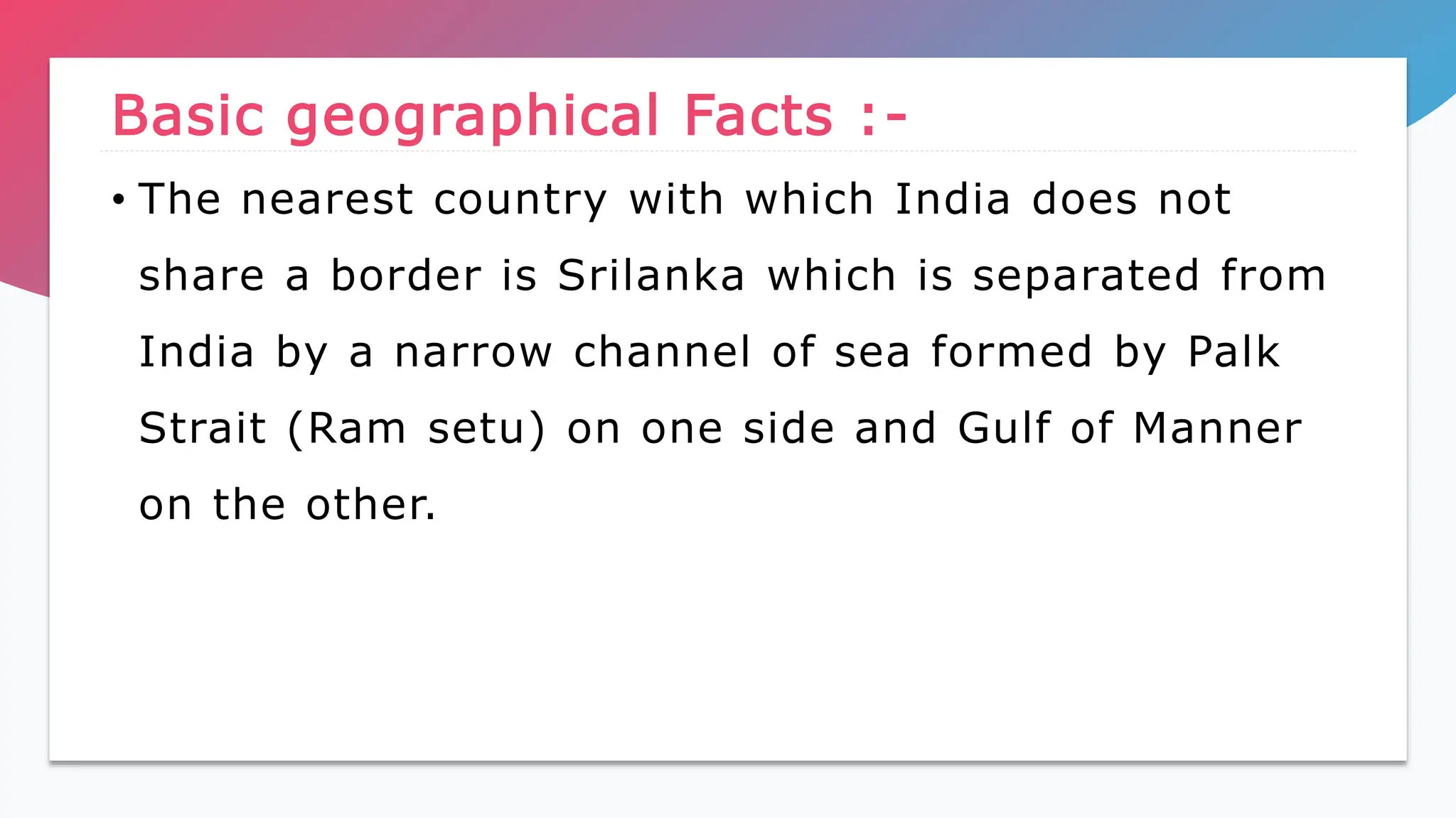 The general knowledge facts about India.pptx