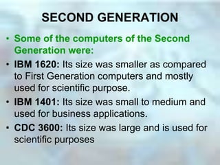 The generation of computers ict | PPT