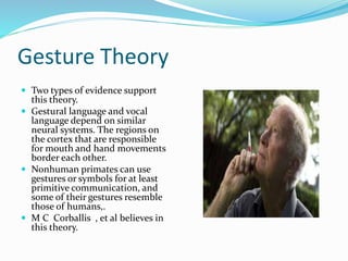 genesis of language and civilization | PPTX