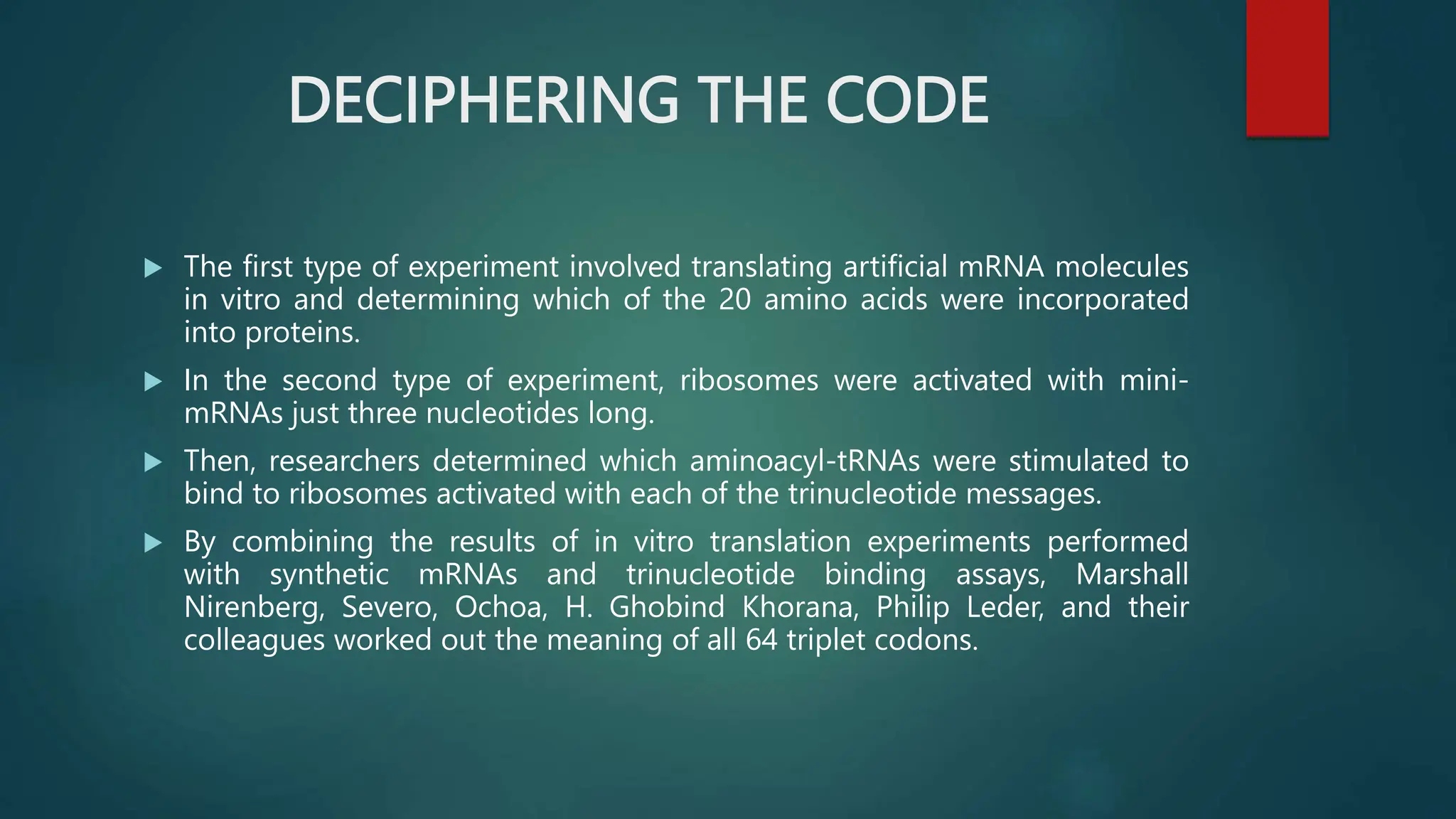 THE GENETIC CODE.pptx