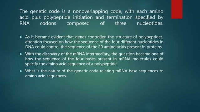 THE GENETIC CODE.pptx