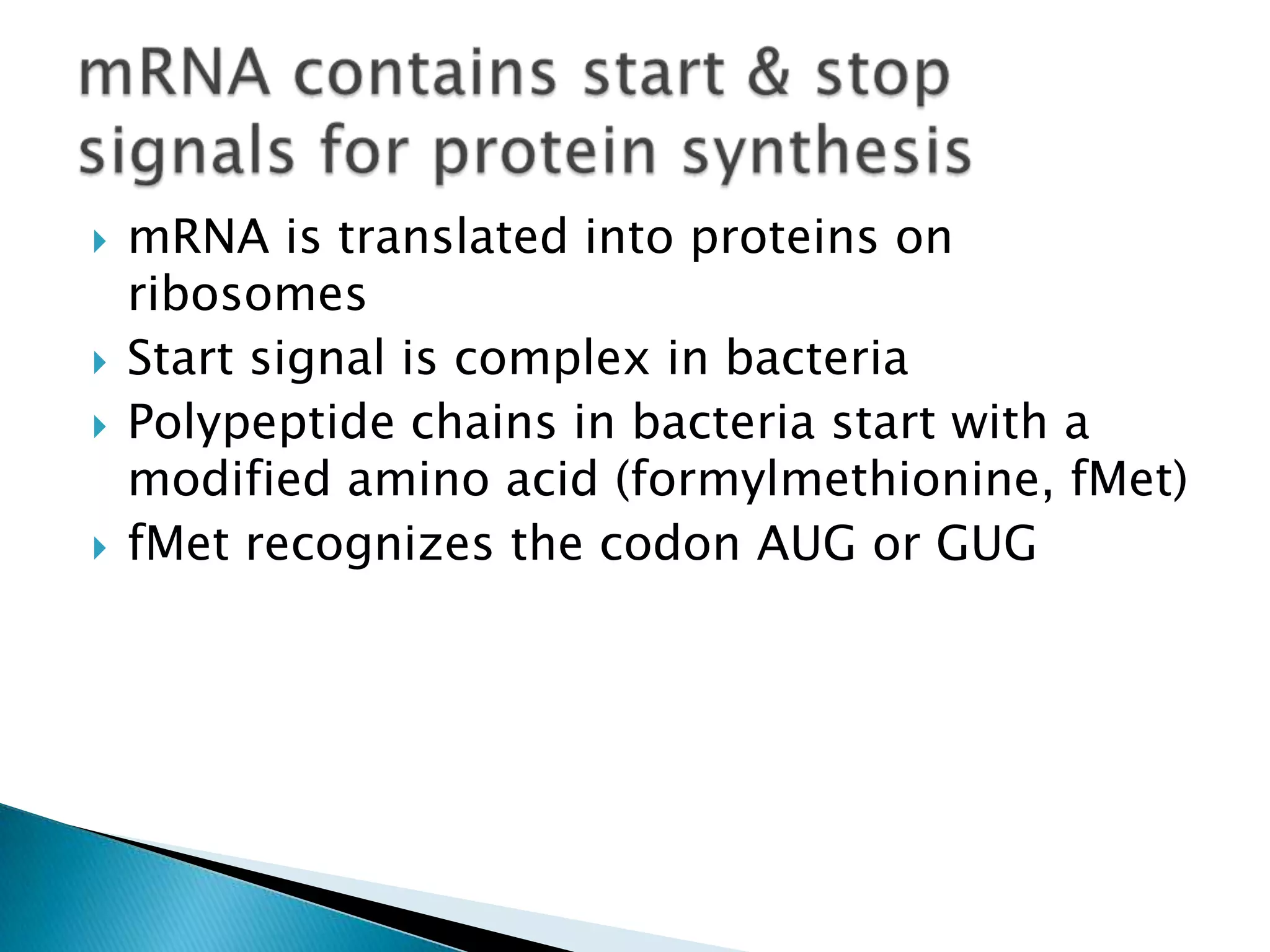 The Genetic Code | PPTX