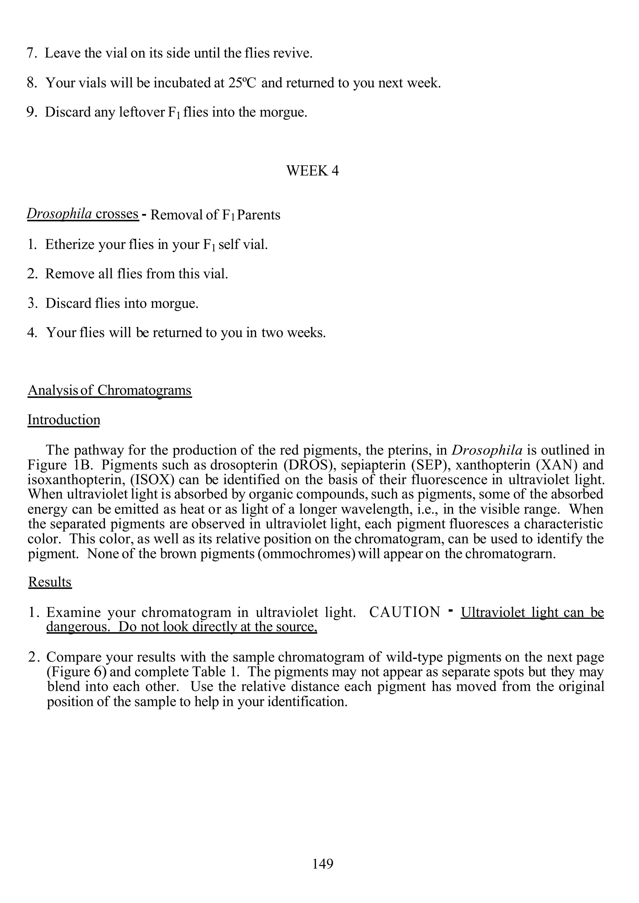 The genetics eye color drosohila 15 pollock | PDF