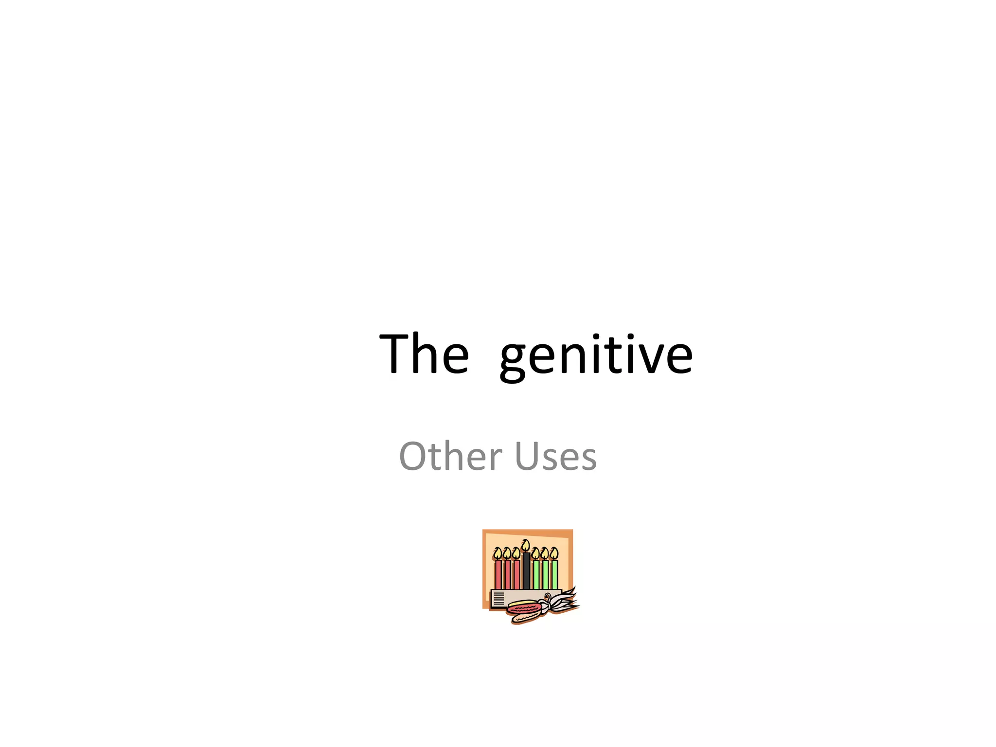The genitive | PPTX