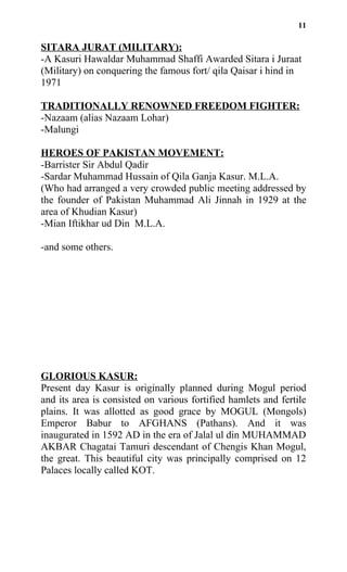 The Geniuses Of Kasur | DOC