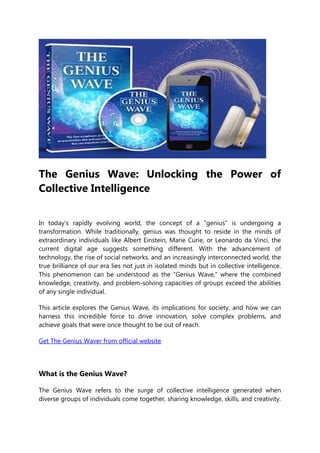 The Genius Wave Hyper-conversions here . | DOCX