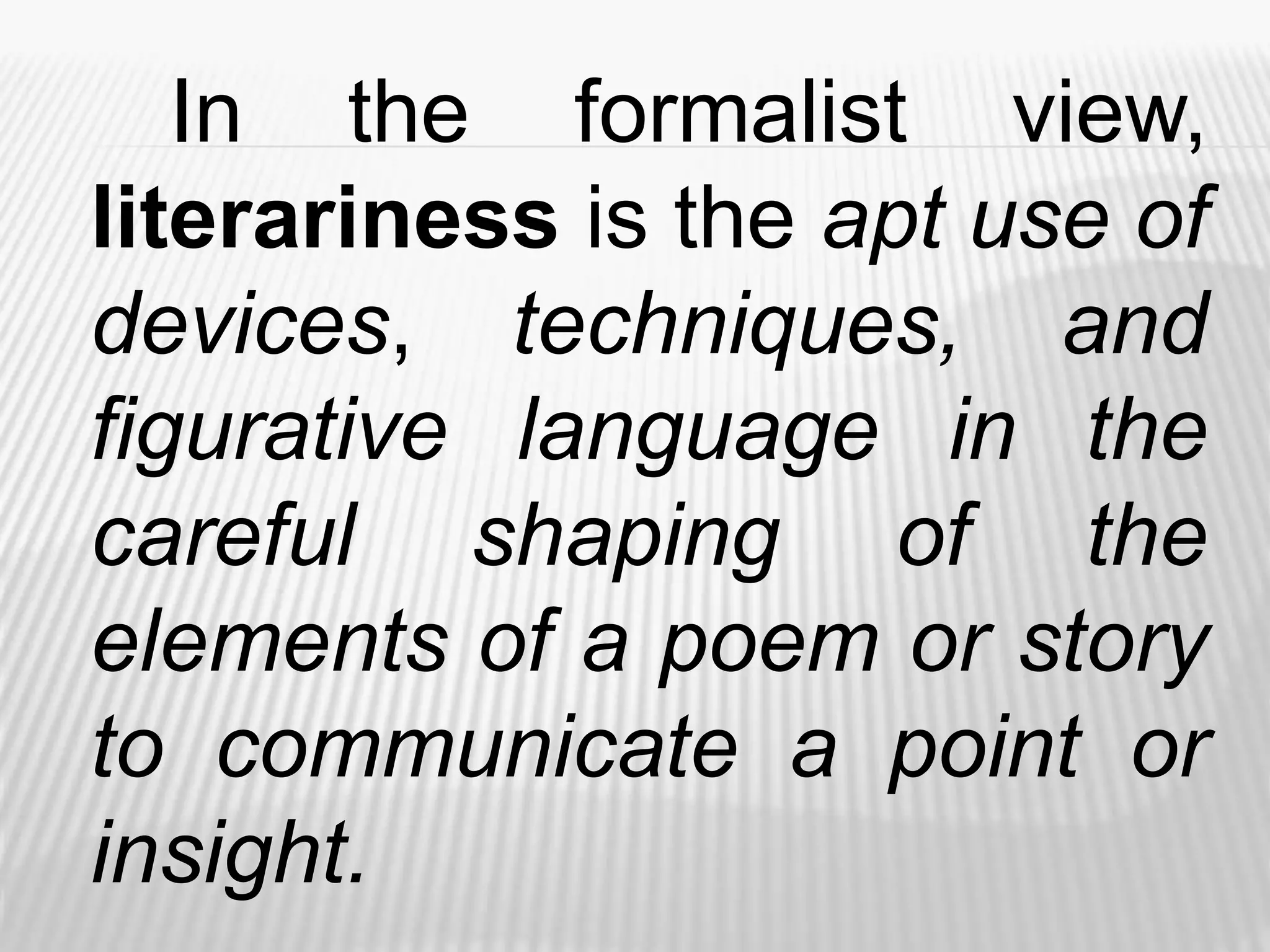 The genres and their elements | PPTX