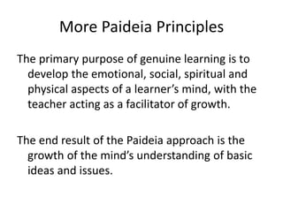 The Gentleman’s Breakfast Club Using Paideia Principles to Inspire ...