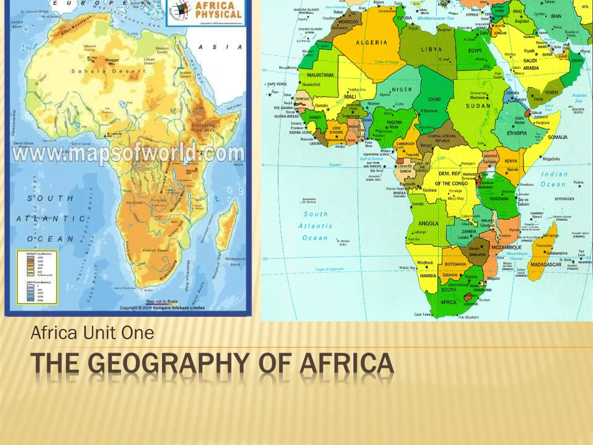 The geography of africa reg.2011