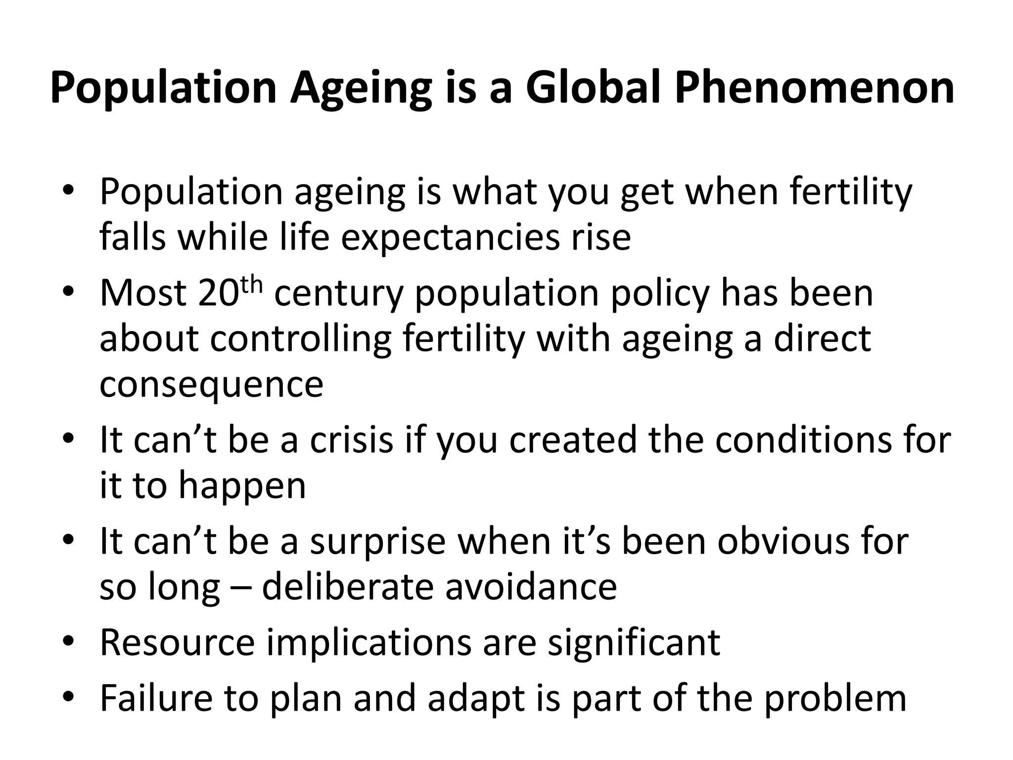The geography of ageing in shanghai 2013 | PPTX