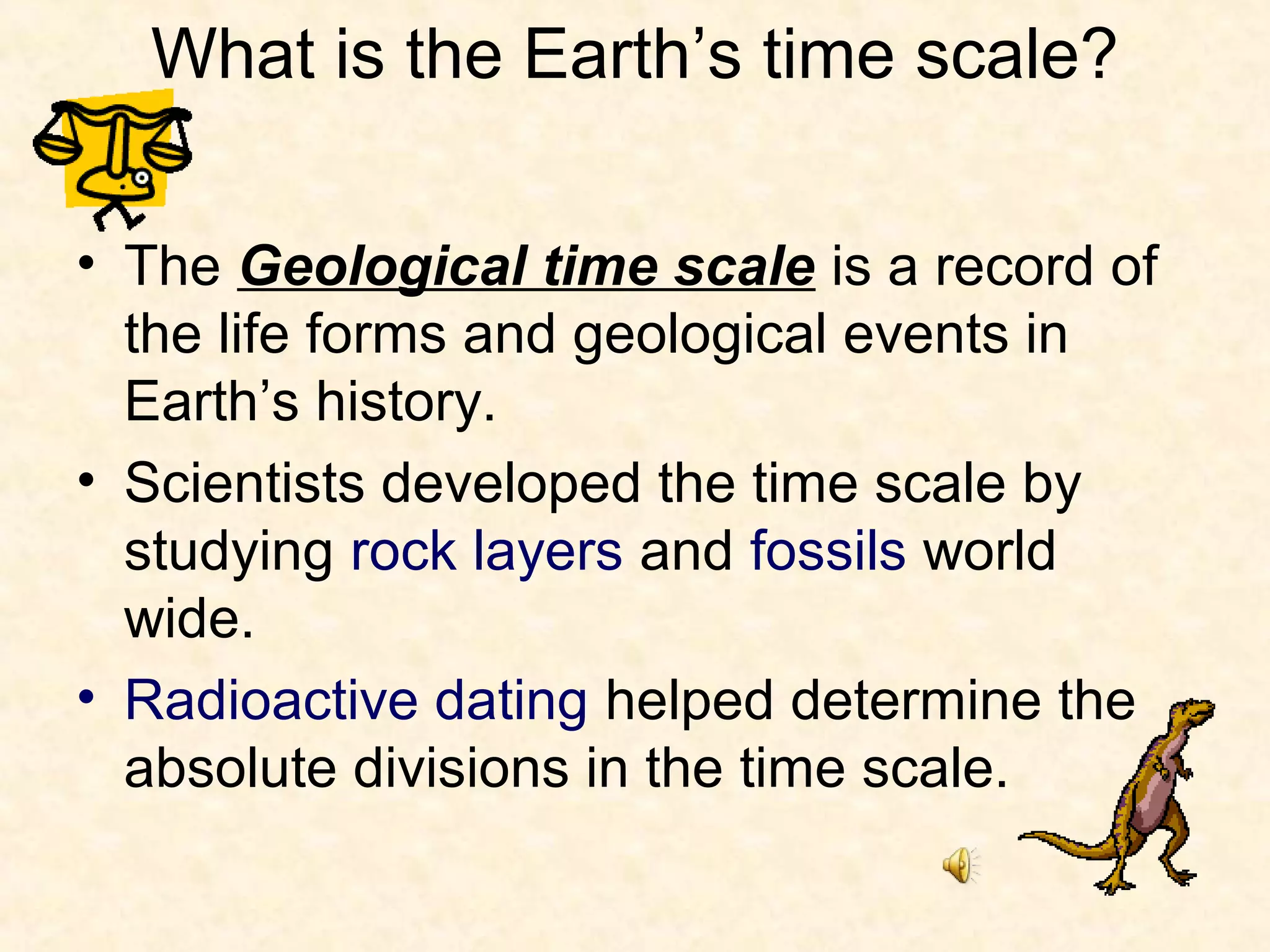 The geological time scale | PPT