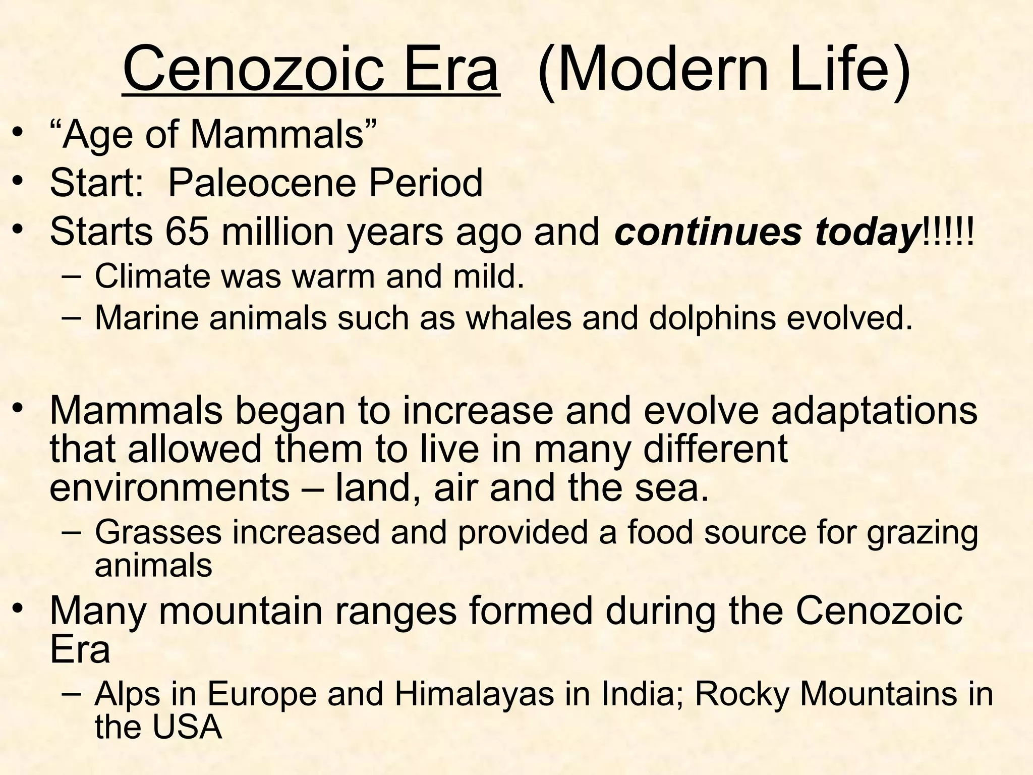 The geological time scale | PPT