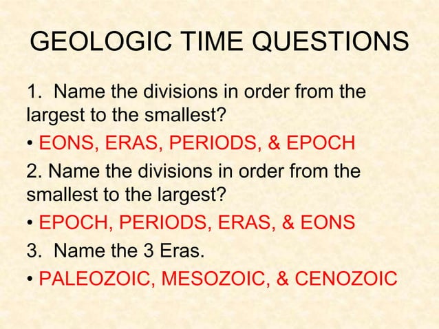 The Geological Time Scale.ppt