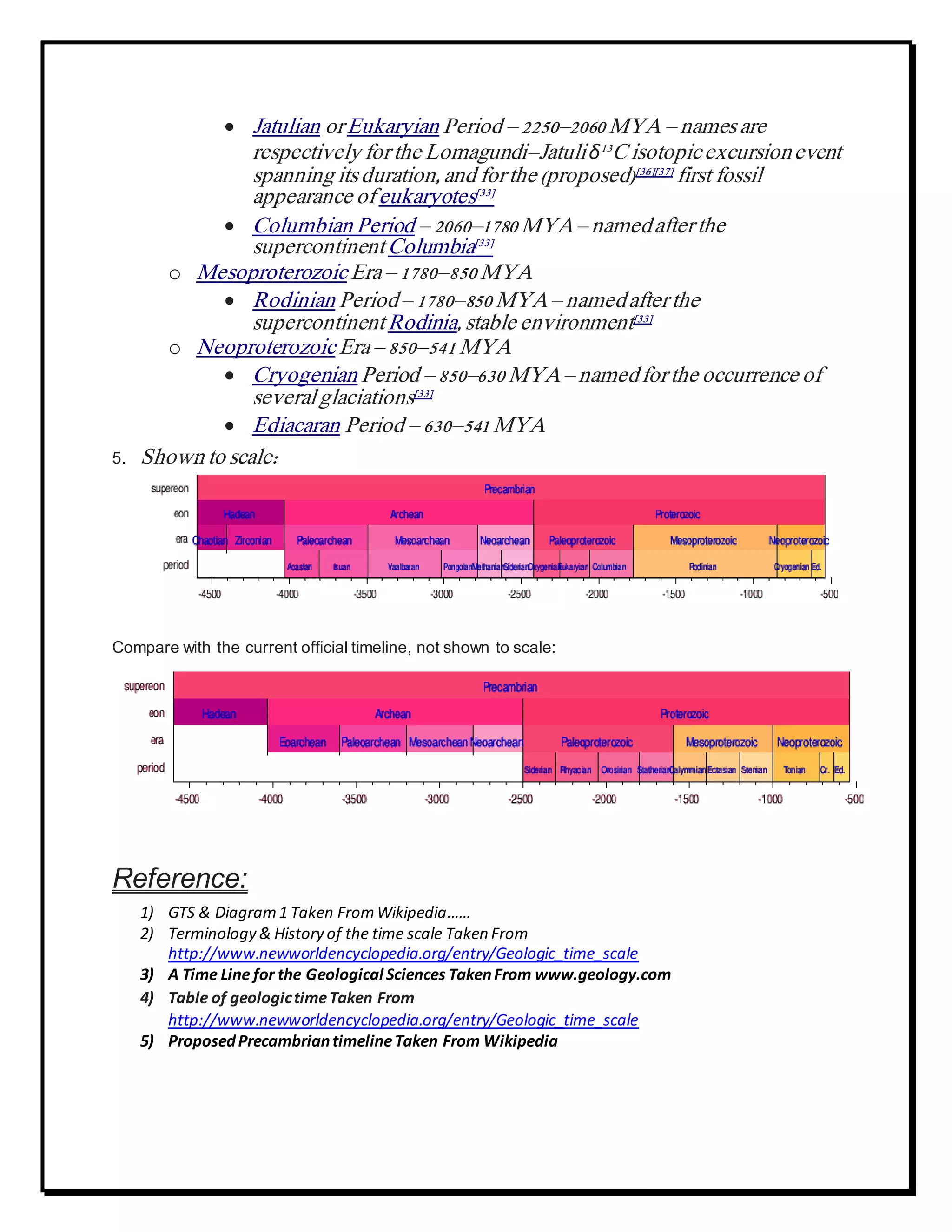 The geologic time scale | DOCX