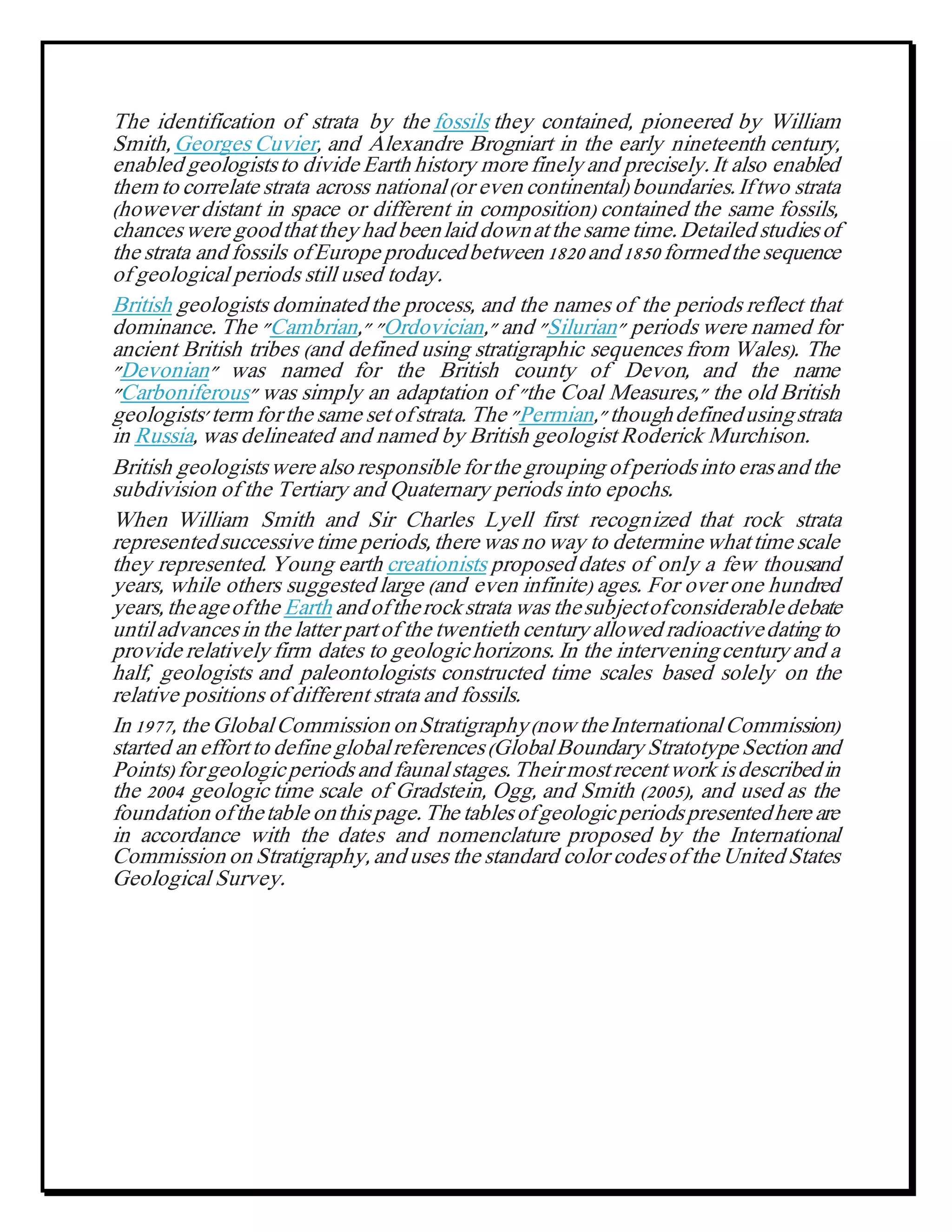 The geologic time scale | DOCX