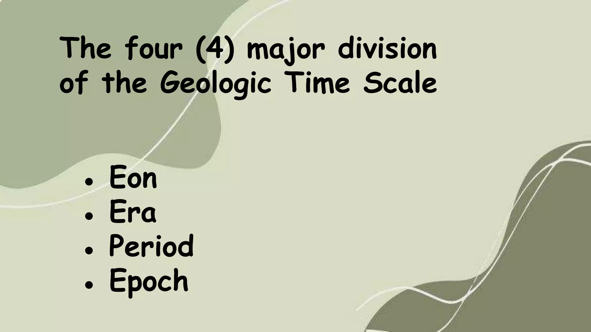 The Geologic Time Scale .pptx | Geology | Science