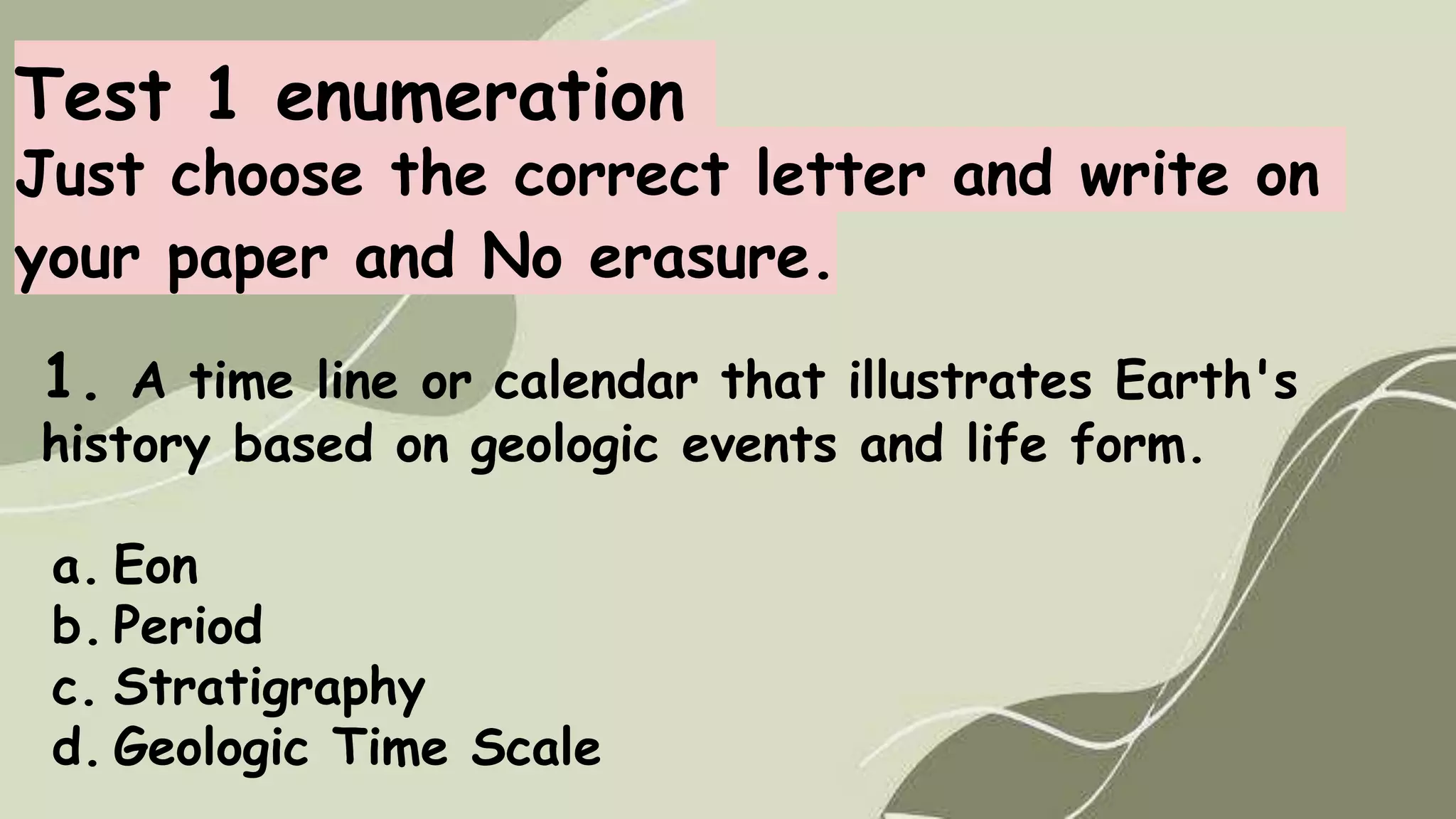 The Geologic Time Scale .pptx