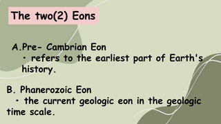 The Geologic Time Scale .pptx