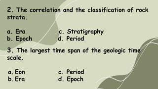 The Geologic Time Scale .pptx
