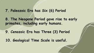 The Geologic Time Scale .pptx