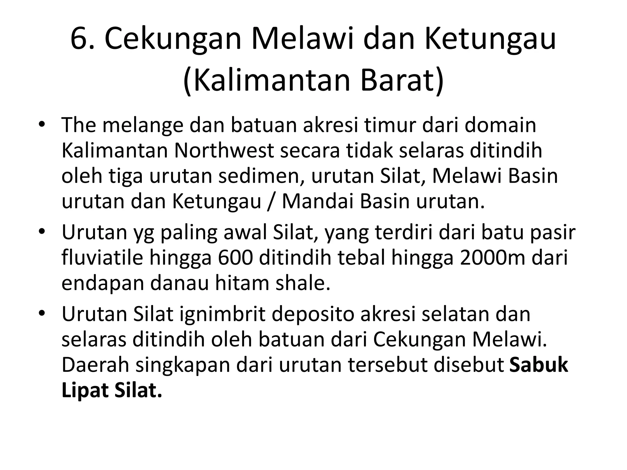 The Geology of Borneo | PPTX