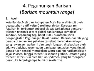 The Geology of Sumatra | PPTX