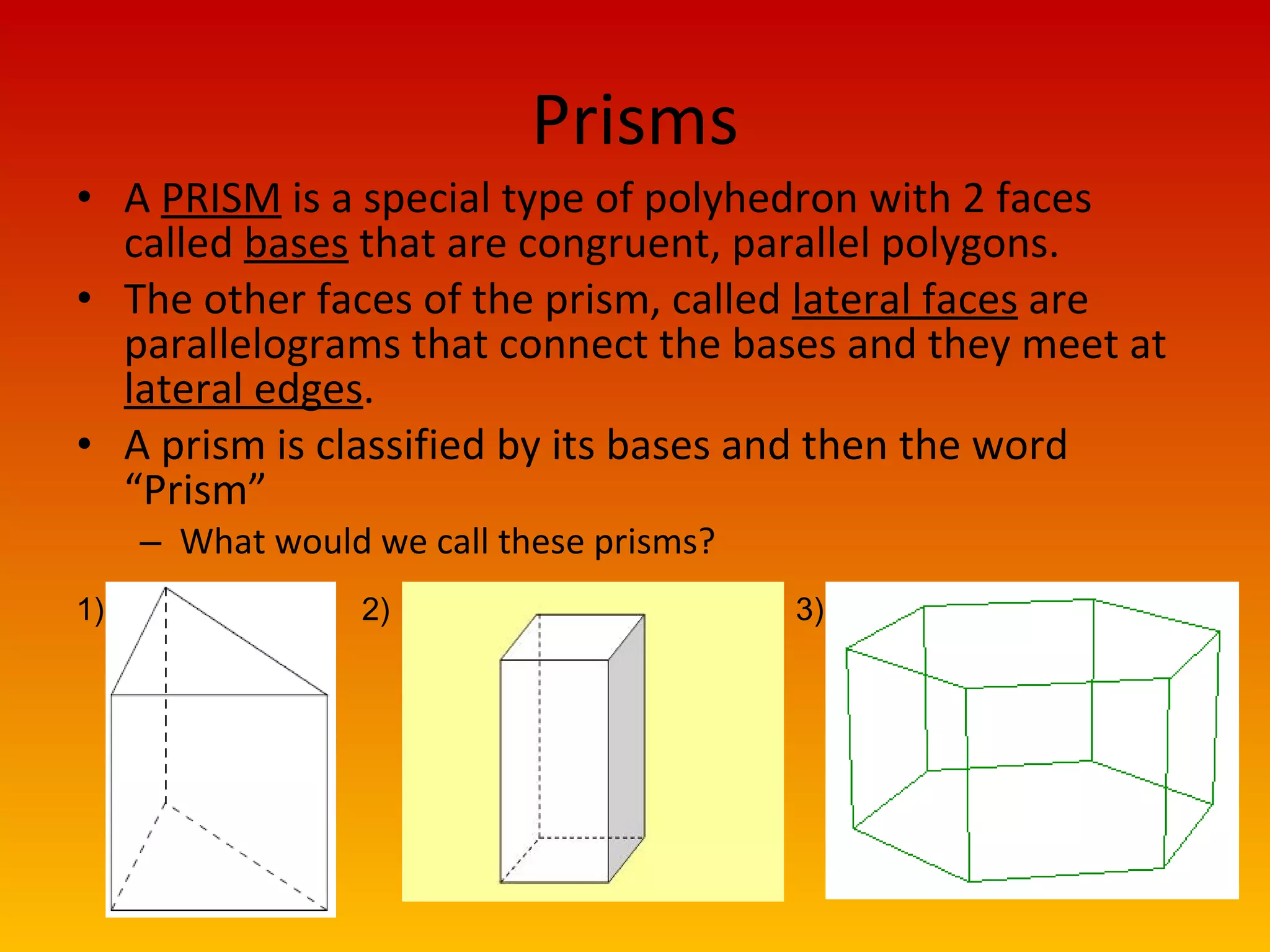 The Geometry Of Solids Notes | PPT