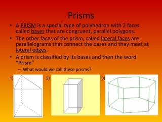 The Geometry Of Solids Notes | PPT