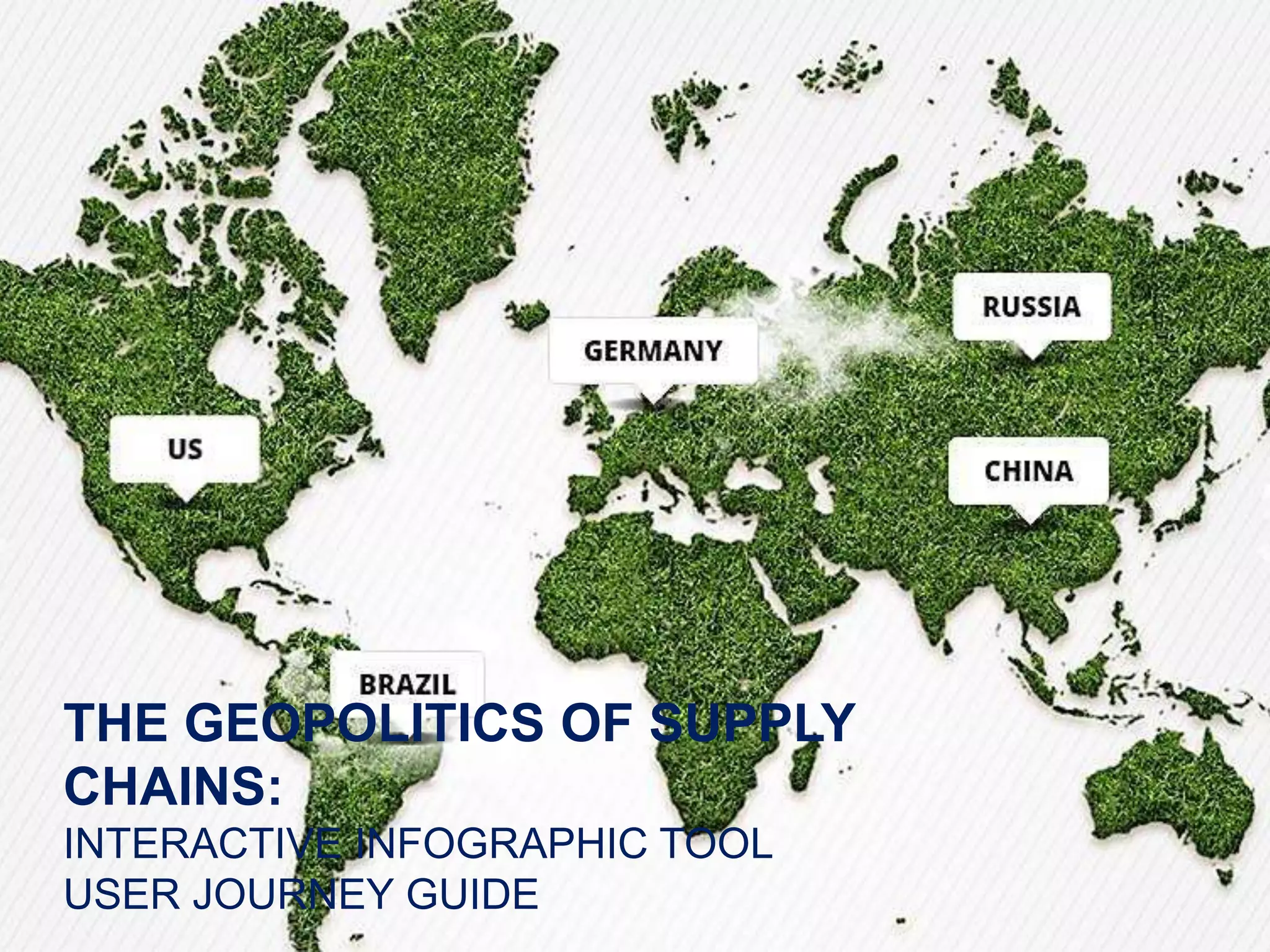The geopolitics of supply chains-interactive infographic guide | PPTX