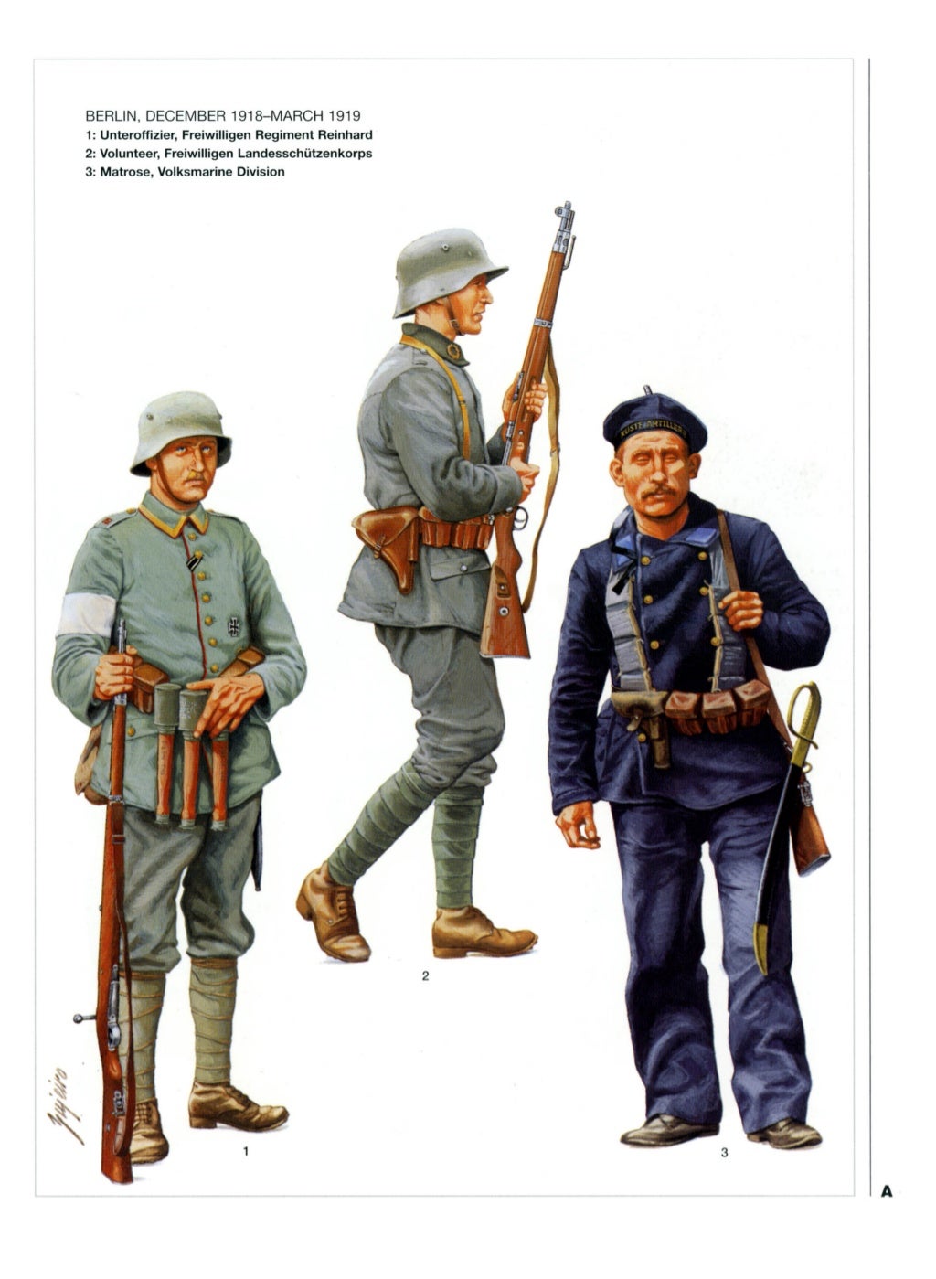 The German Freikorps 1918 23