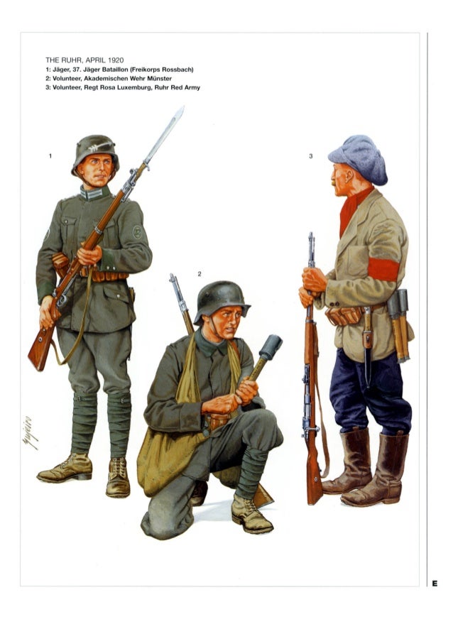 The German Freikorps 1918 23
