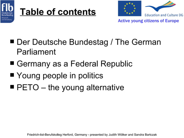 The german political system | PPT | Politics
