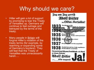 The German reaction to the Treaty of Versailles (1) | PPT