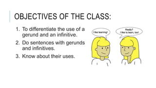The gerund and infinitive | PPT