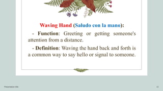 The gestures of countries worldwide.pptx