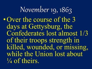 The gettysburg address | PPTX