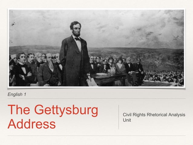 The gettysburg address | PPTX