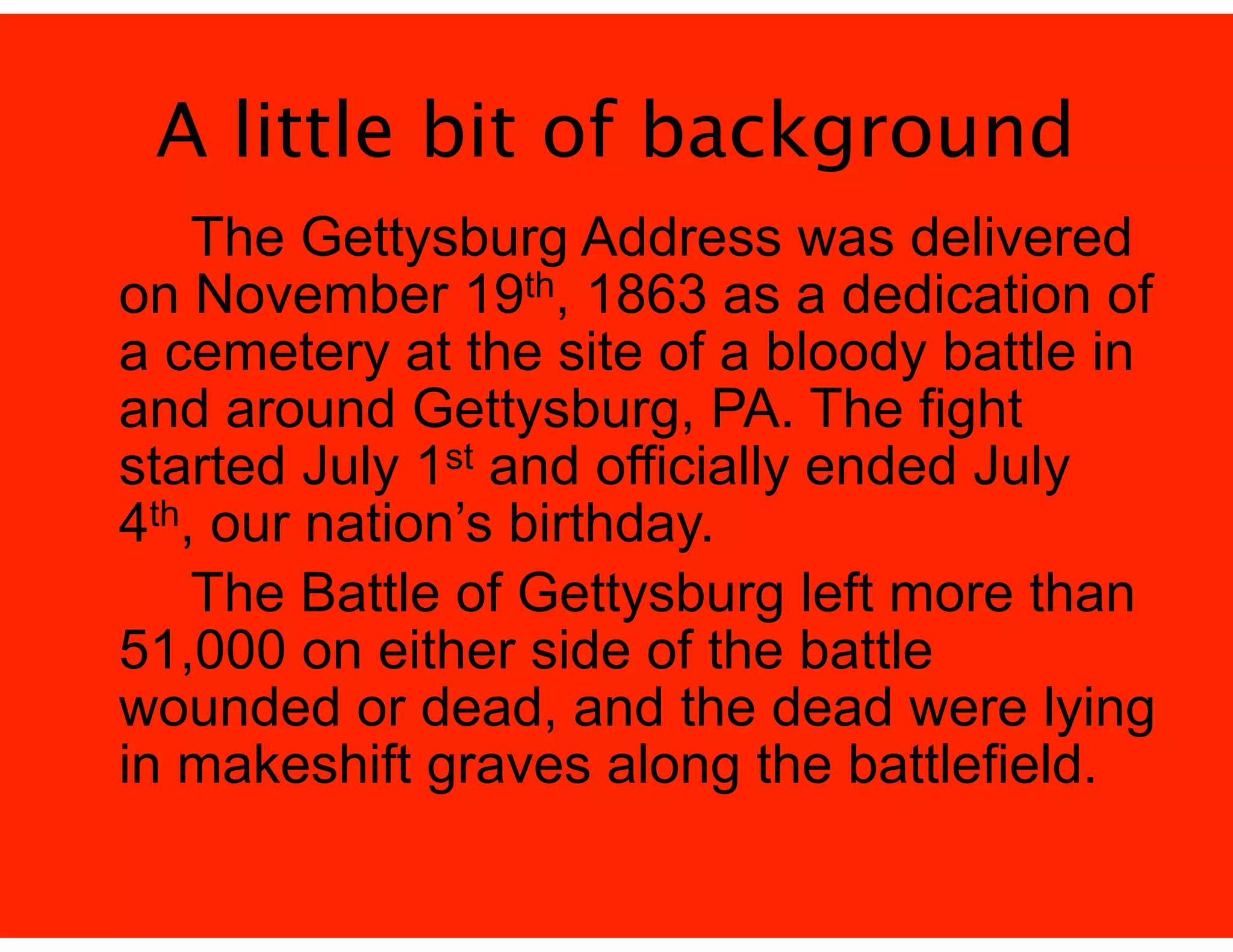 The gettysburg address 2 | PDF