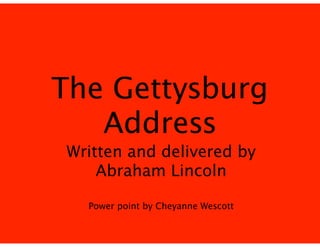 The gettysburg address 2 | PDF | Death, Injury, or Military Conflict ...