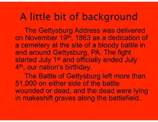The gettysburg address 2 | PDF