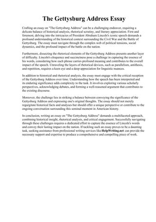 The Gettysburg Address Essay.pdf