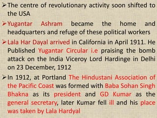 The Ghadar party ppt by dr. rao | PPTX